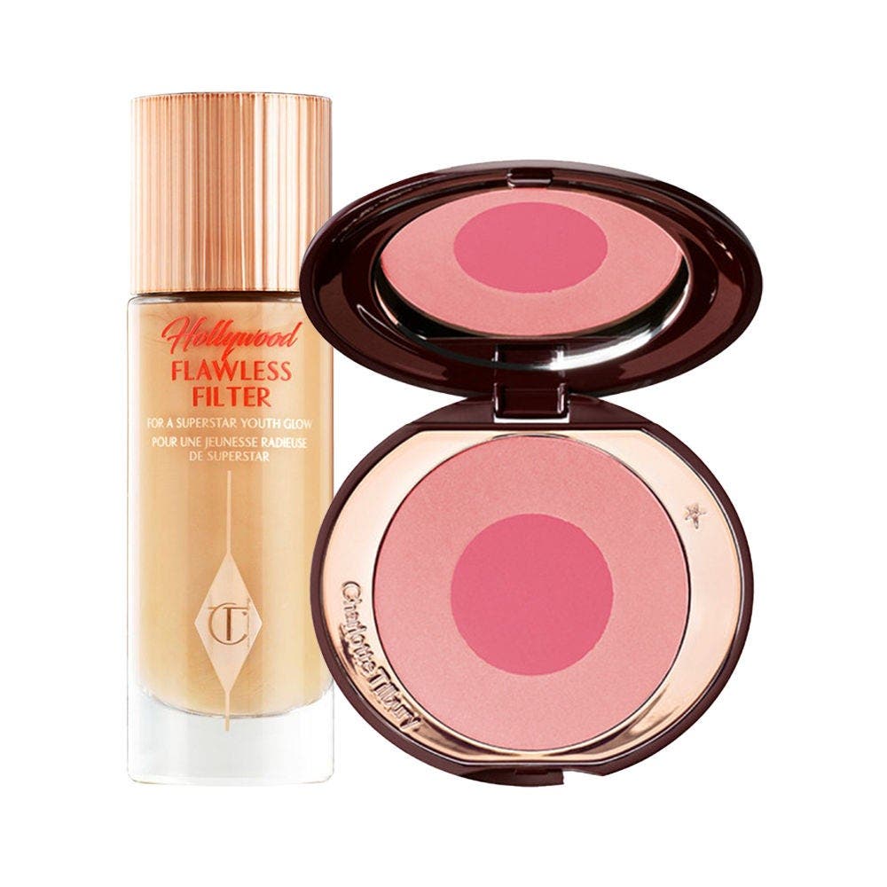 Dewy, Pretty Blushed Cheeks Kit | Charlotte Tilbury UAE